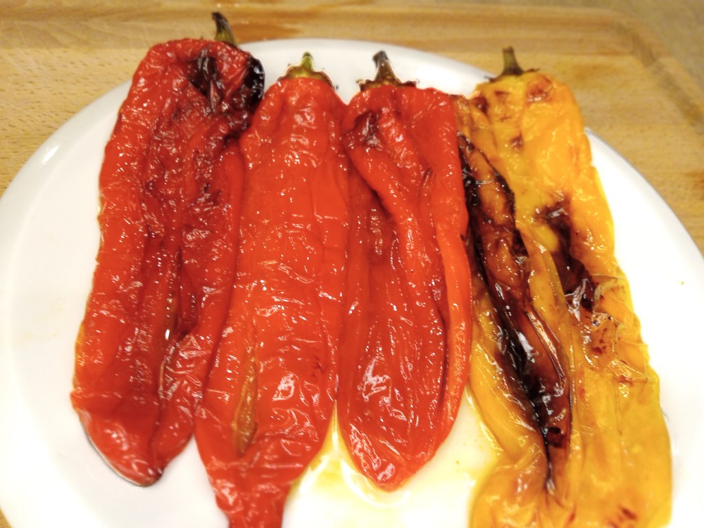 Roasting Fresh Italian Peppers – Ever Green Farm CSA